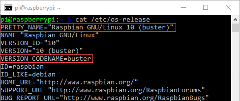 Raspbian Version und Pakete herausfinden - simon42
