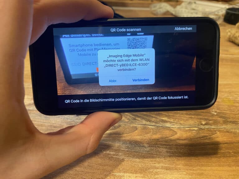 Sony Alpha mit Handy oder Tablet verbinden als 2ten Monitor
